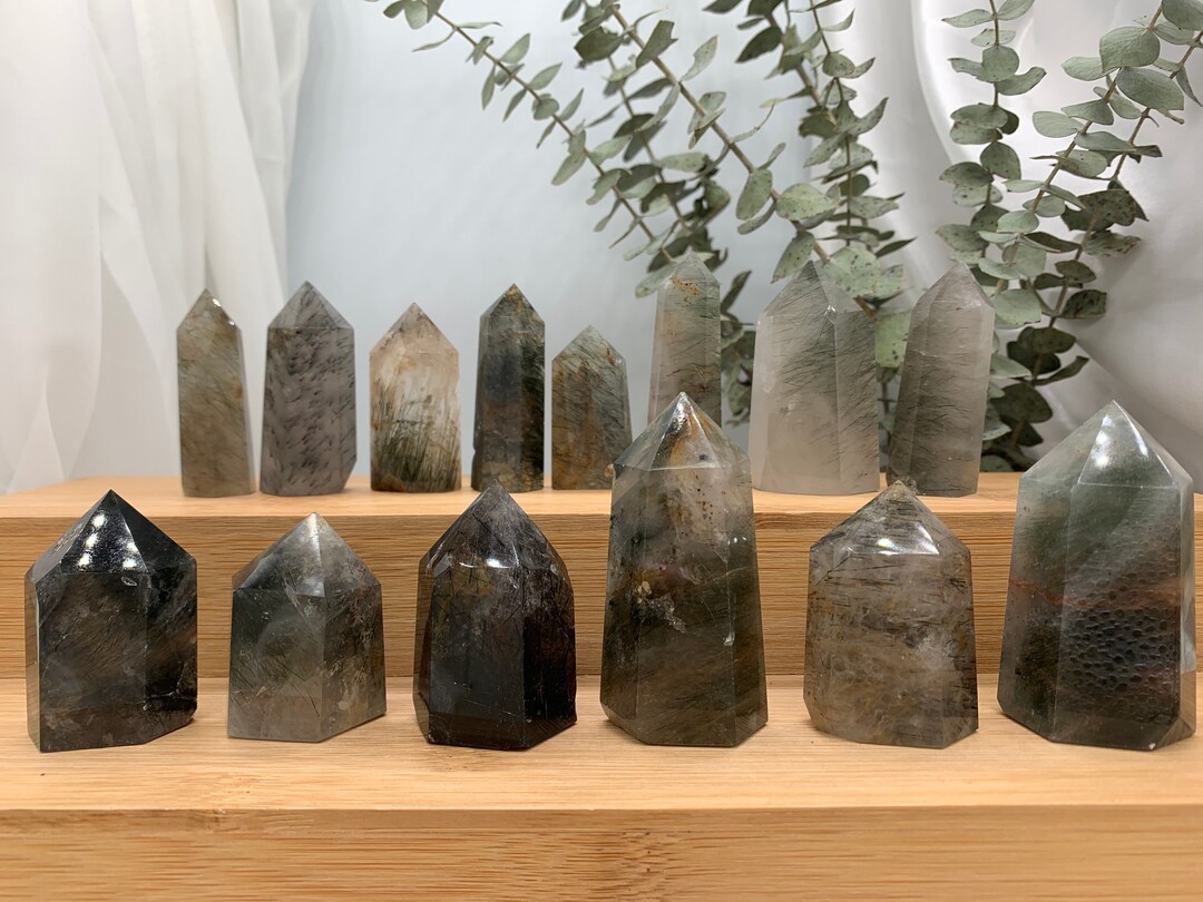 Rutile • Rutilated • Green Rutile • Green Rutilated Quartz • Green ...