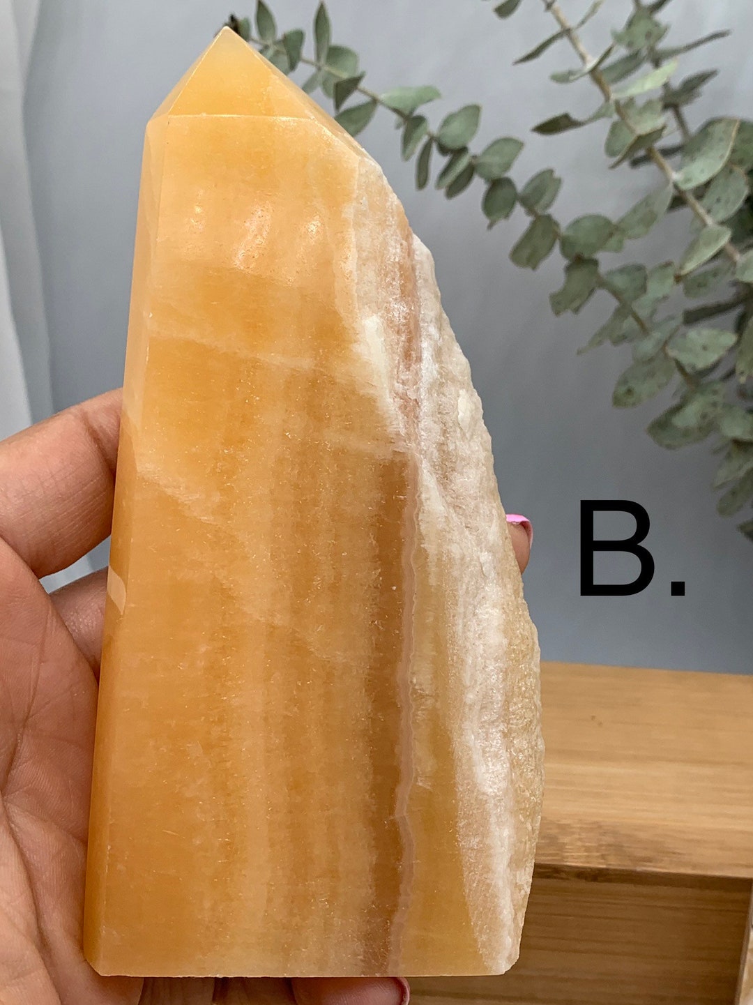 Calcite Points Orange Calcite Vibrant Orange Calcite Towers Creamy ...