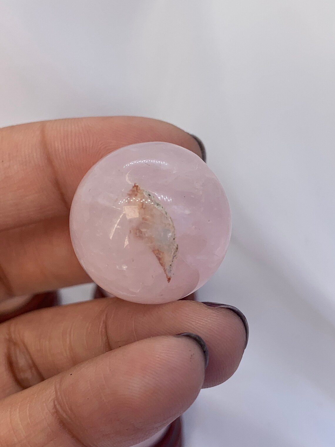 Mini Rose Quartz Spheres - Etsy