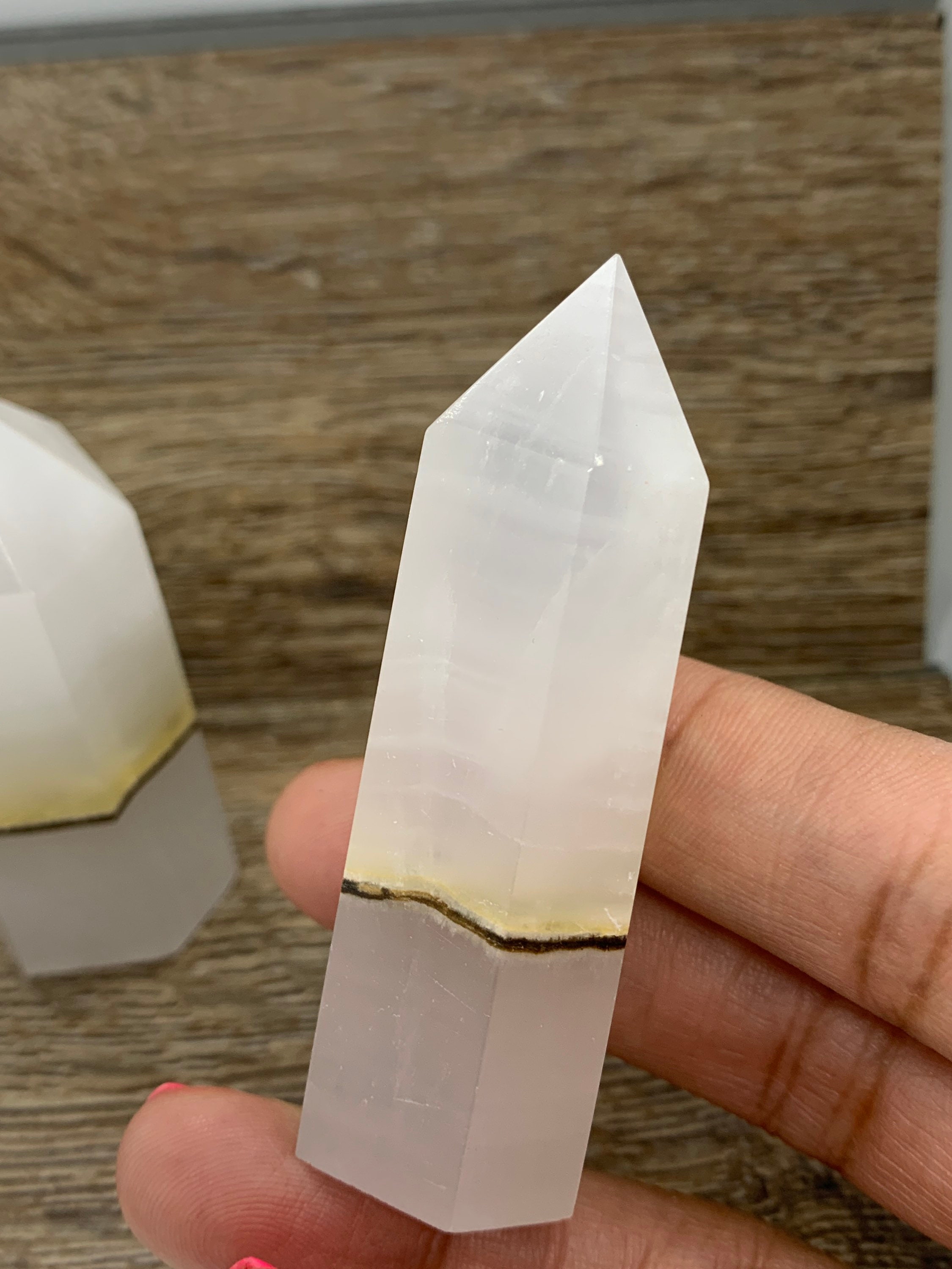 Zebra Calcite Towers Striped Calcite Calcite Points | Etsy