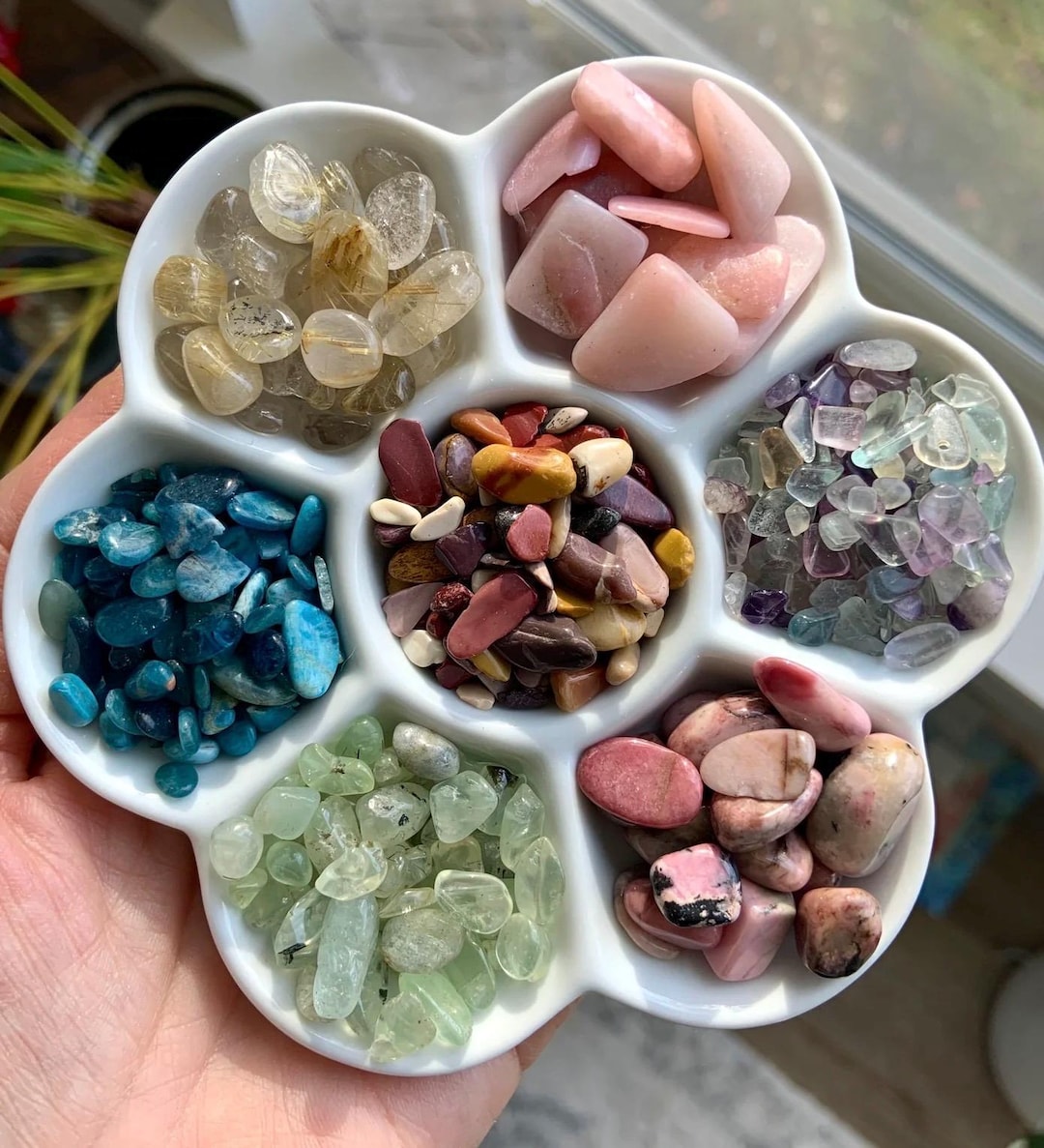 Variety of Crystal Chips • Crystal Pebbles • Real Crystals • Crystals ...
