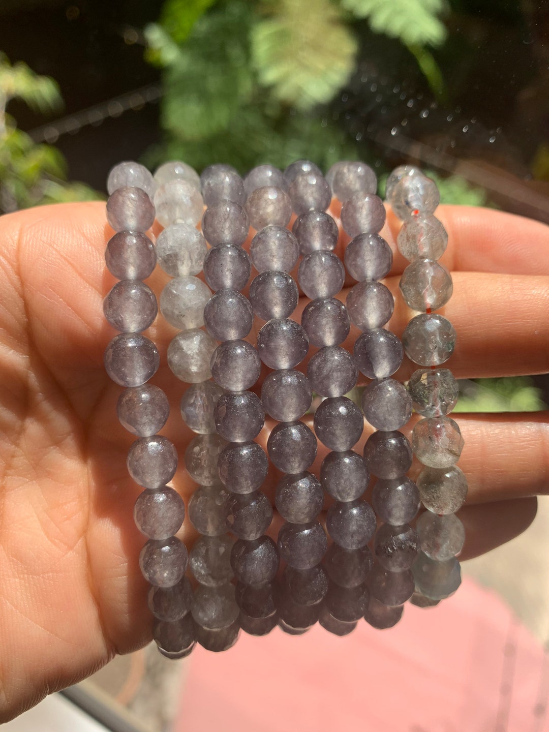 RARE, Faceted Blue Rutile Quartz - Blue Rutilated Quartz - RARE Blue ...