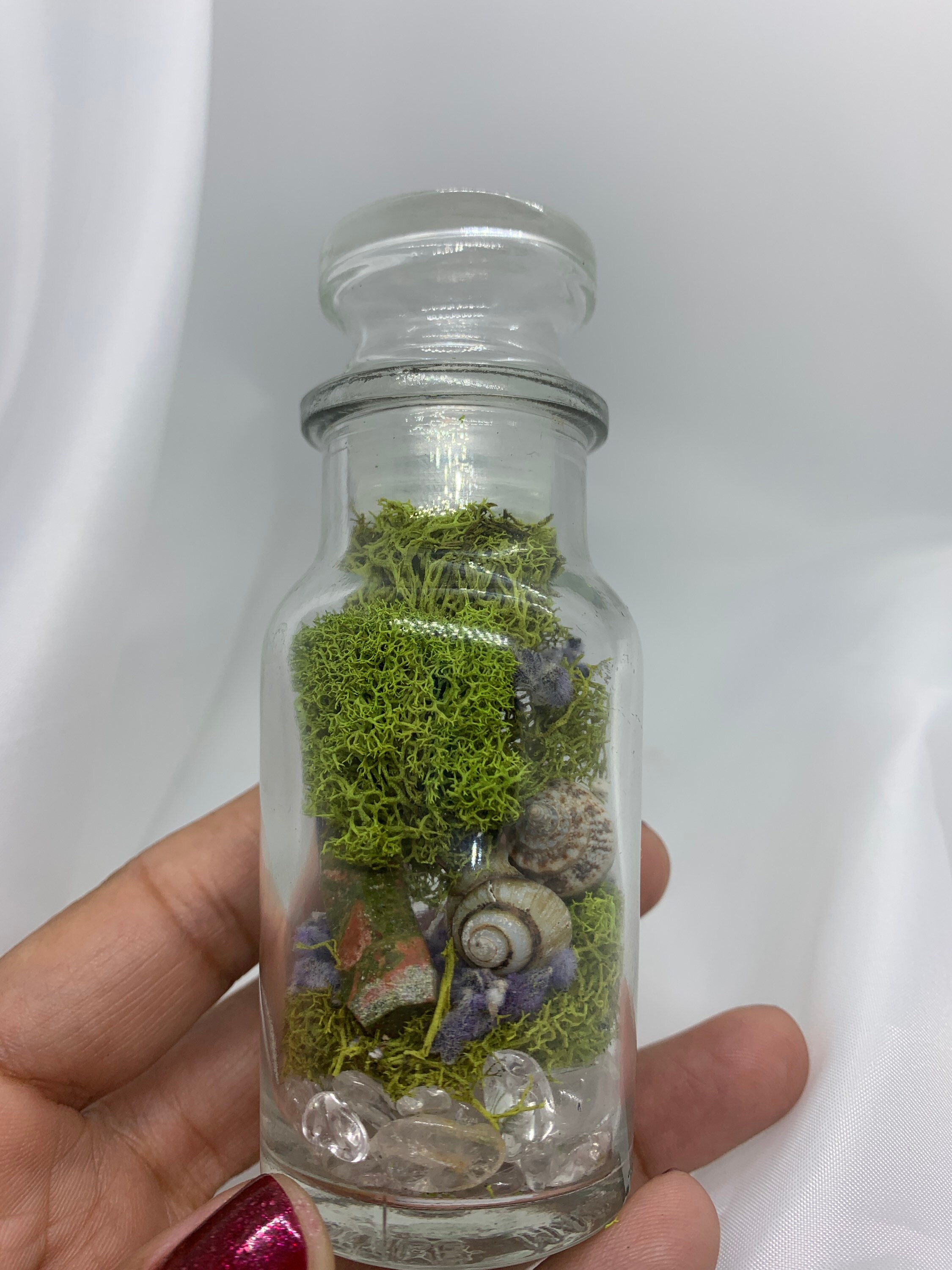 Crystal Apothecary Jars Positivity in a Jar Optimistic | Etsy