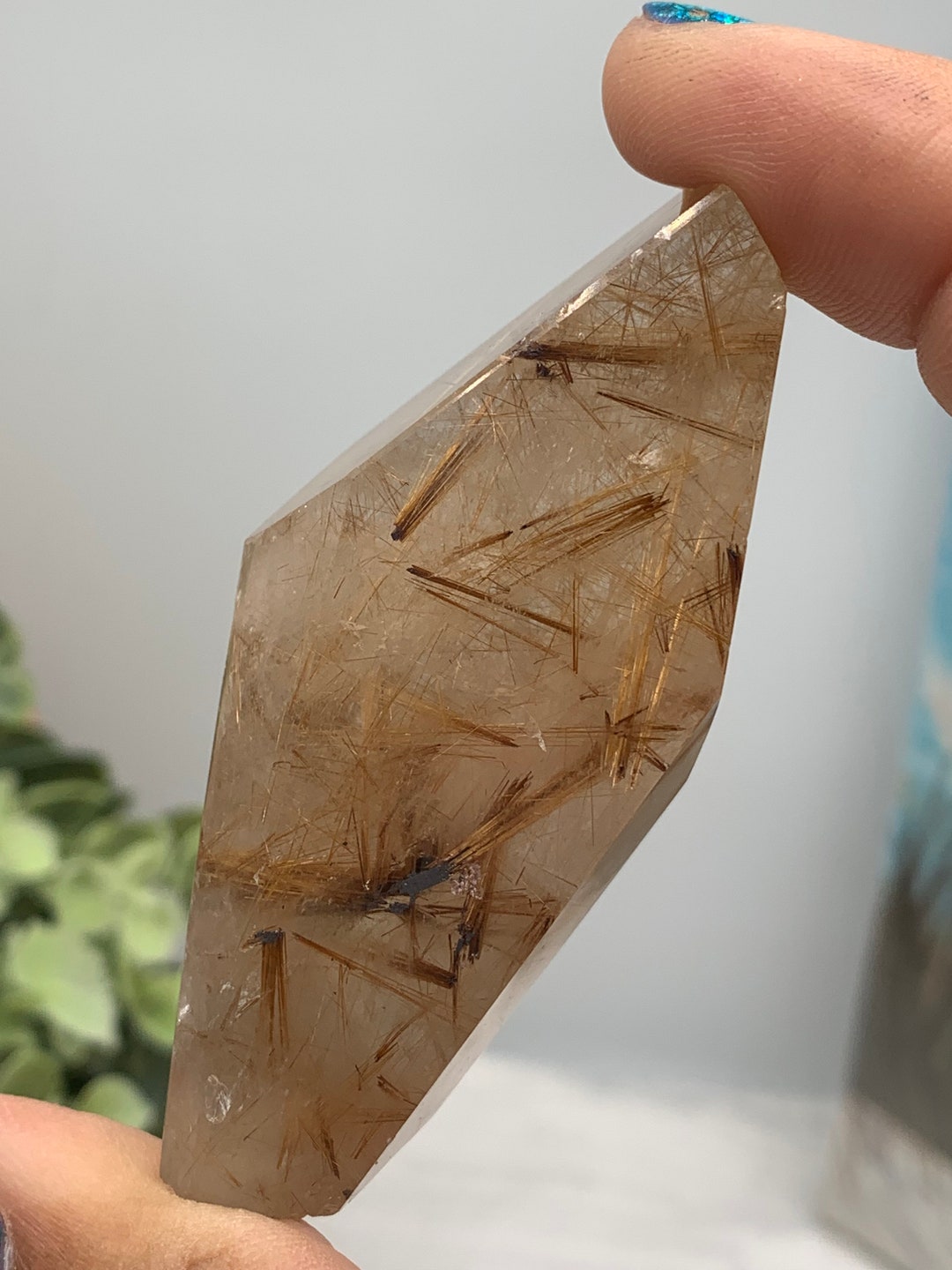 Rutile Rutilated High Grade Golden Rutilated Quartz Crystal Towers Gold ...