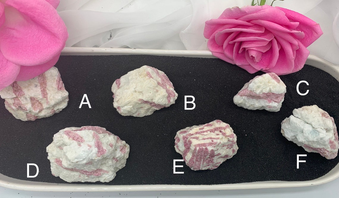 Raw Pink Tourmaline Chunks Rough Pink Tourmaline Chunks | Etsy