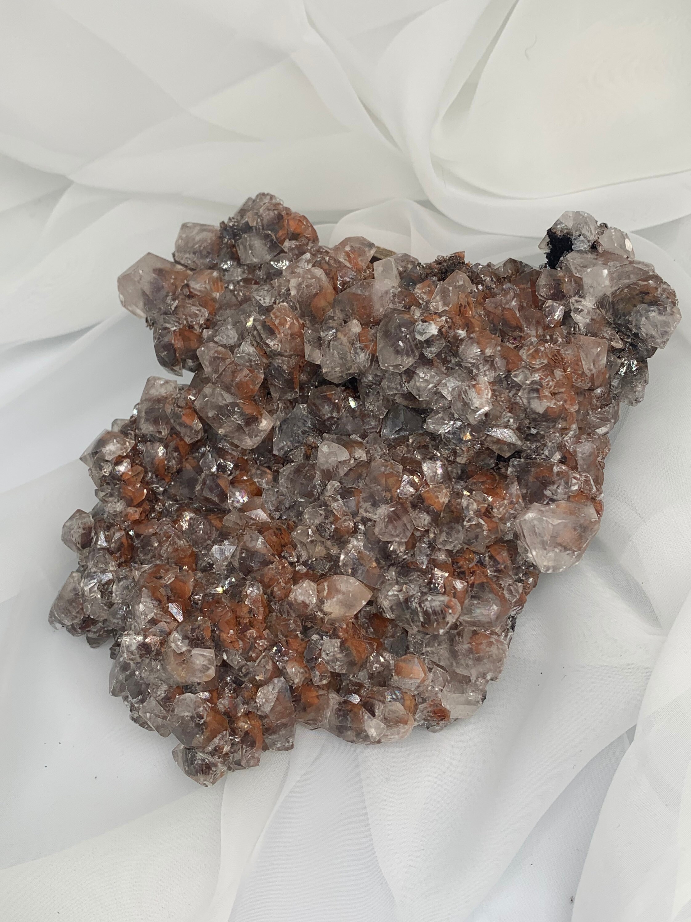 X-Large Red Phantom Quartz Lepidocrocite in Quartz | Etsy