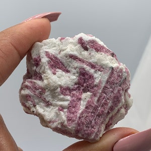Raw Pink Tourmaline Chunks Rough Pink Tourmaline Chunks | Etsy
