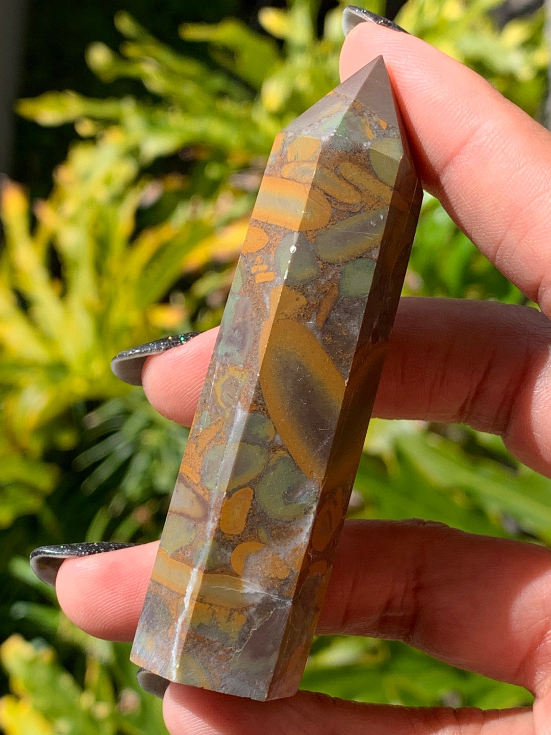 Bamboo Leaf Jasper • Bamboo Jasper • Fruit Jasper • Ajooba Jasper ...