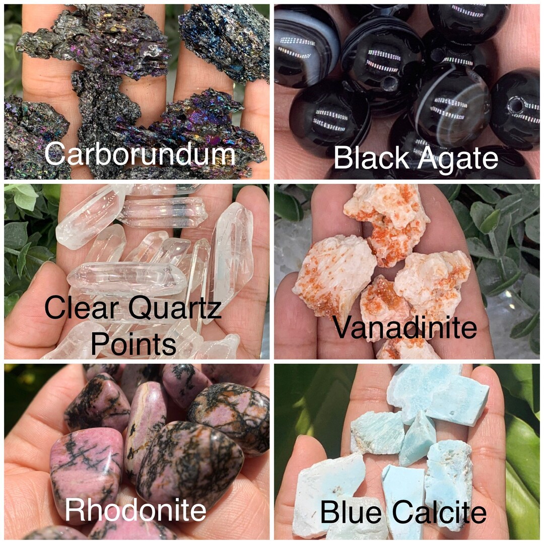 One Dollar Crystals Choose From a Variety of Crystals All Are ONE ...