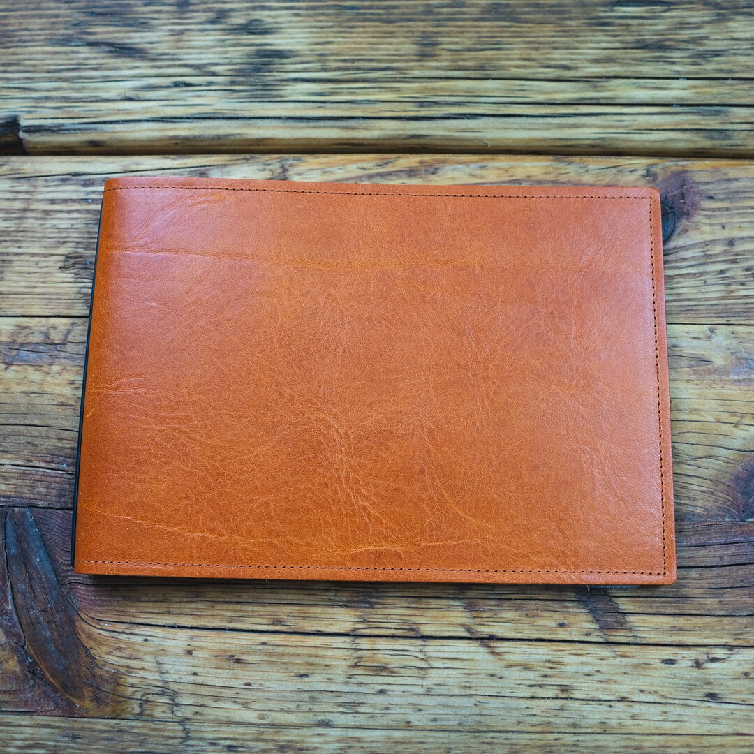 Leather Notebook in A5 Format X17, Color Brown Cognac, Made in Germany ...