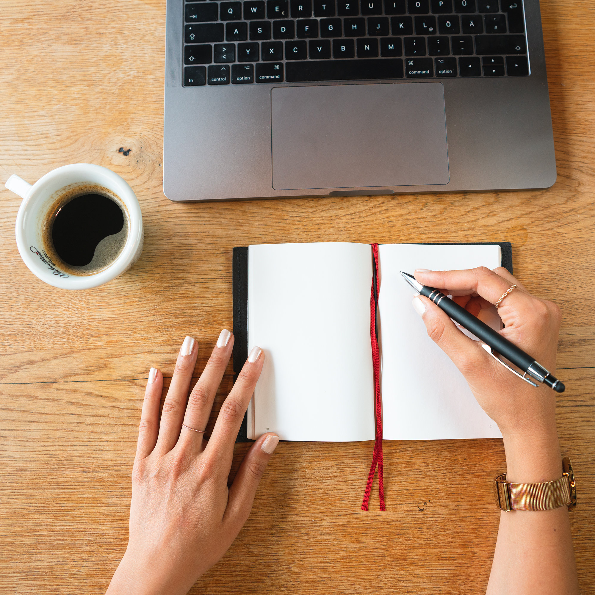 A6 X17 Size Leather Notebook, Black Color, Made in Germany, Belgian ...