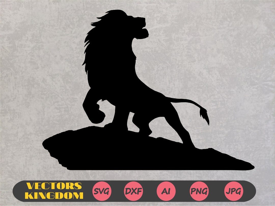 Lion King Svg, Simba Svg, Rafiki svg, Simba Rafiki svg, Simba The Cliff ...