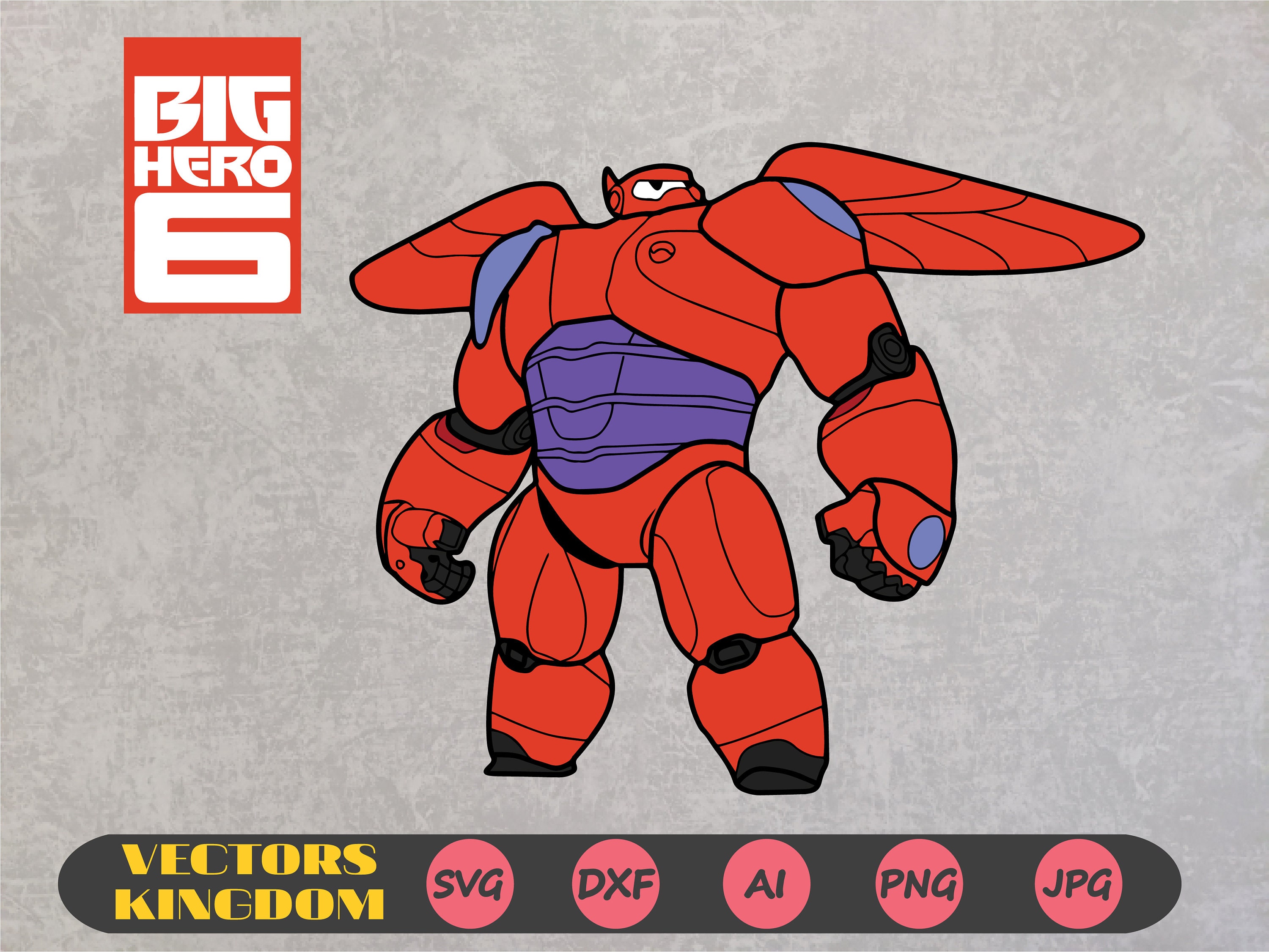 Big Hero 6 Svg Baymax Svg Baymax Robot Svg Robot Svg - Etsy