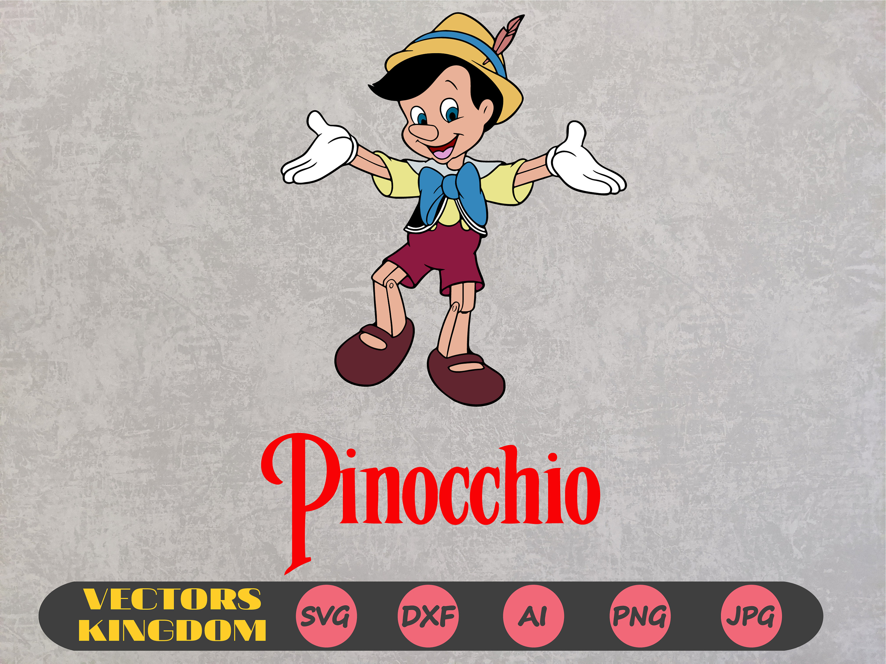 Pinocchio Svg Pinocchio Cricut Svg Files for Cricut | Etsy Canada
