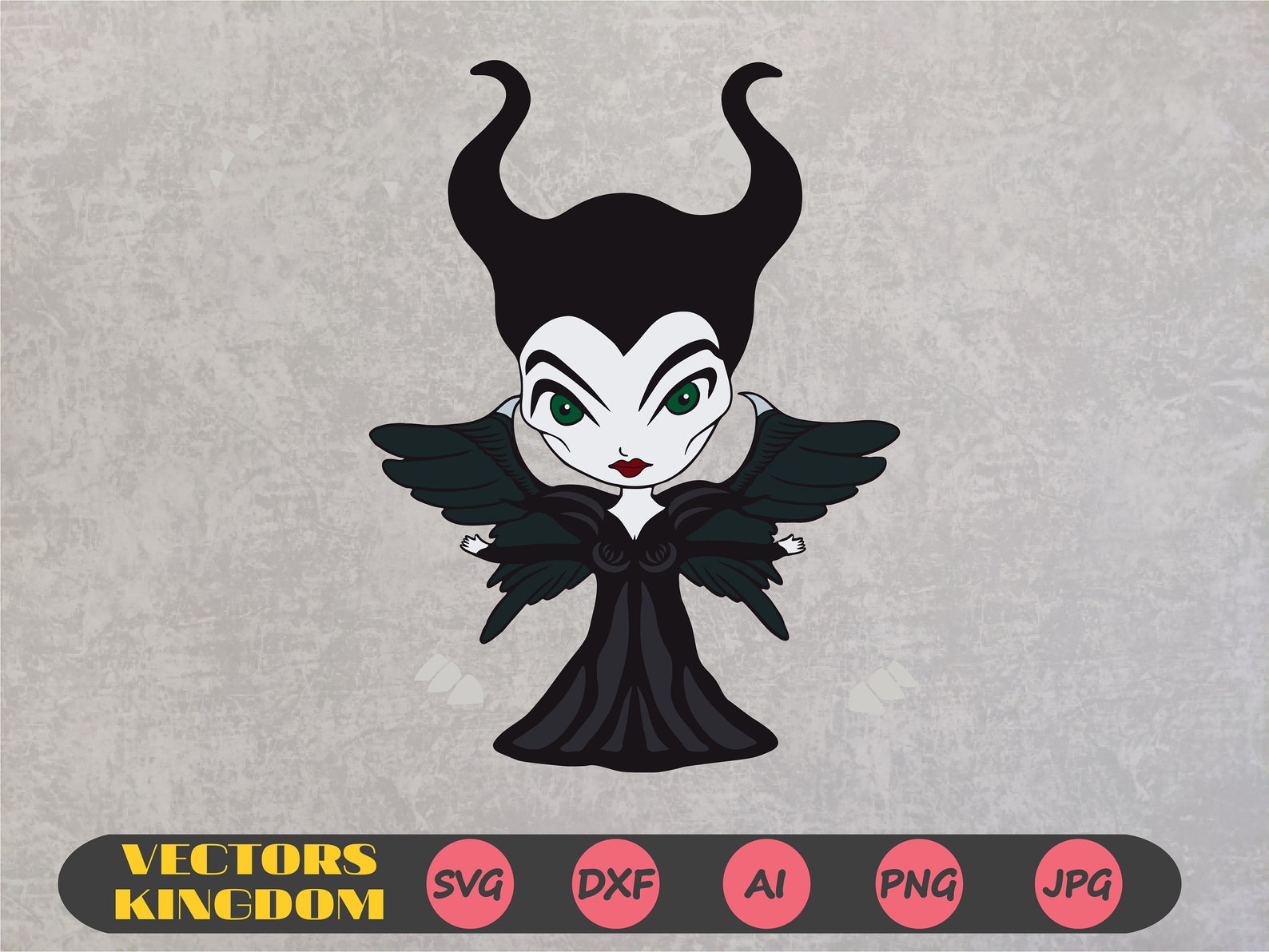 Maleficent Svg, Evil Queen Svg, Witch Svg, Villain Svg, Fairytale Evil ...