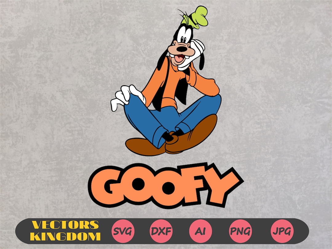 Goofy Svg Goofy Cut File Goofy for Cricut Goofy Logo Goofy - Etsy Ireland