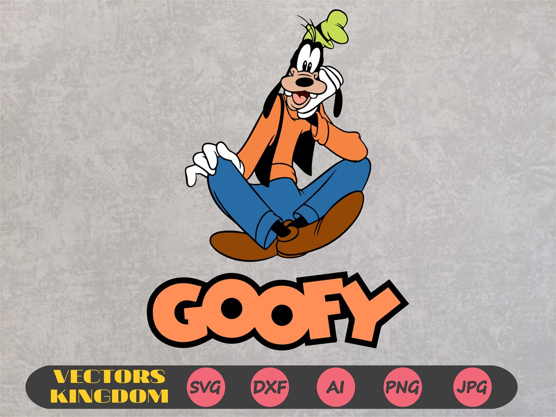 Goofy Svg Goofy Cut File Goofy for Cricut Goofy Logo Goofy - Etsy
