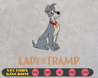 Lady and the Tramp Svg - Etsy