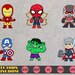 Baby Avengers Svg Avengers Svg Superheroes Svg Marvel Svg - Etsy