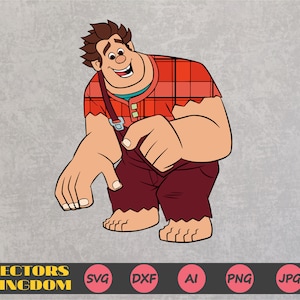 Wreck-it Ralph Svg Ralph Svg Ralph Cut File Ralph Cricut - Etsy