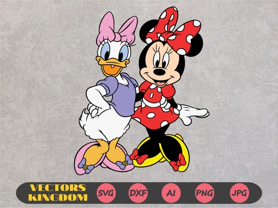 Art & Collectibles Minnie cut file Daisy svg Daisy Duck svg Minnie ...