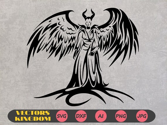 Maleficent Svg Evil Queen Svg Witch Svg Villain Svg | Etsy