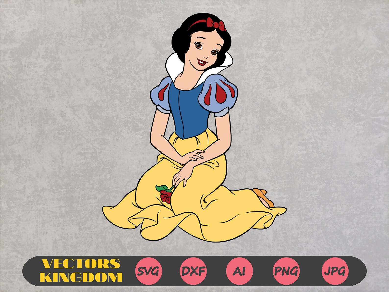 Snow White Svg, Seven Dwarfs Svg, Fairytale Princess Svg, Snow White ...