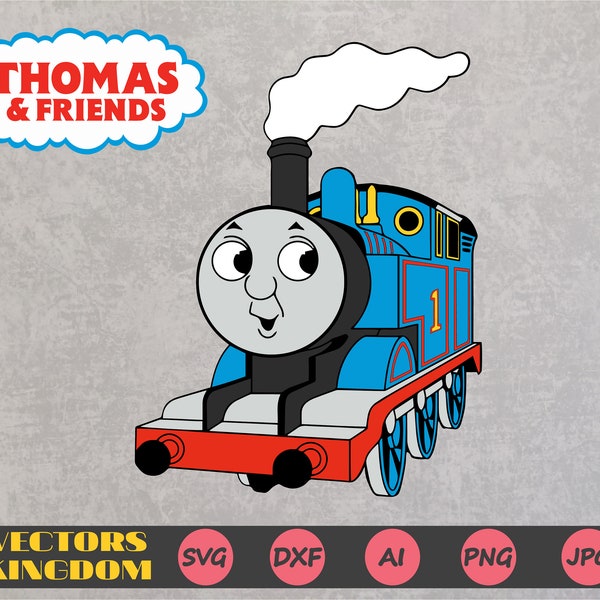 Thomas the Train Svg - Etsy