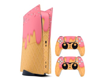 Electronics & Accessories Cute Color Donuts PS5 Console & Controller ...