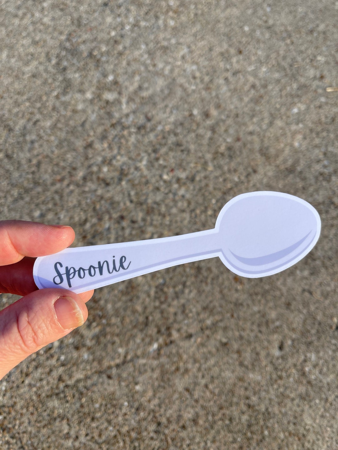 Spoonie Sticker, Invisible Disability, Vinyl Sticker, Spoons - Etsy