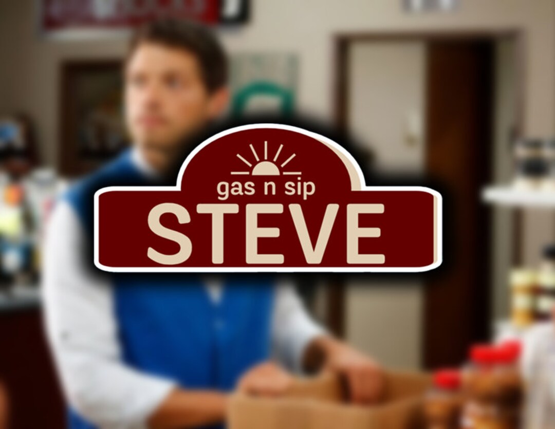 Supernatural Sticker, Castiel, Steve Name Tag, Vinyl Sticker for Laptop ...