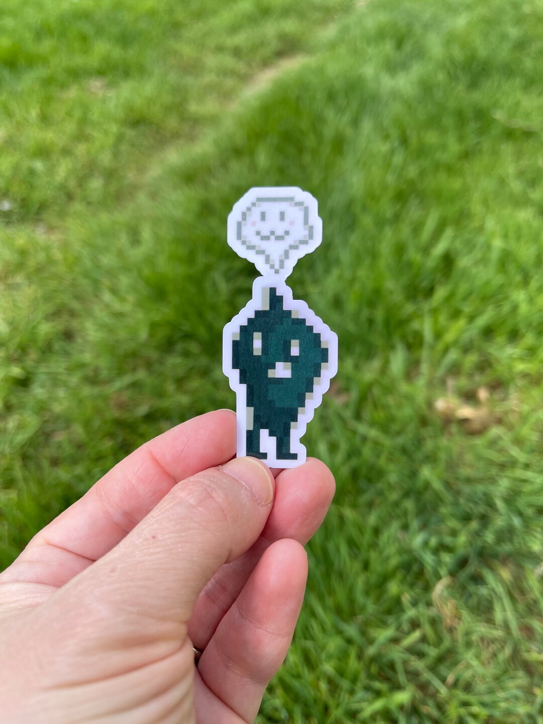 Krobus With Happy Emote Sticker, Stardew Valley, Gamer Sticker, Vinyl ...