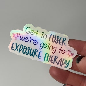 OCD Sticker, Obsessive Compulsive Disorder, ERP Therapy, Vinyl Sticker ...