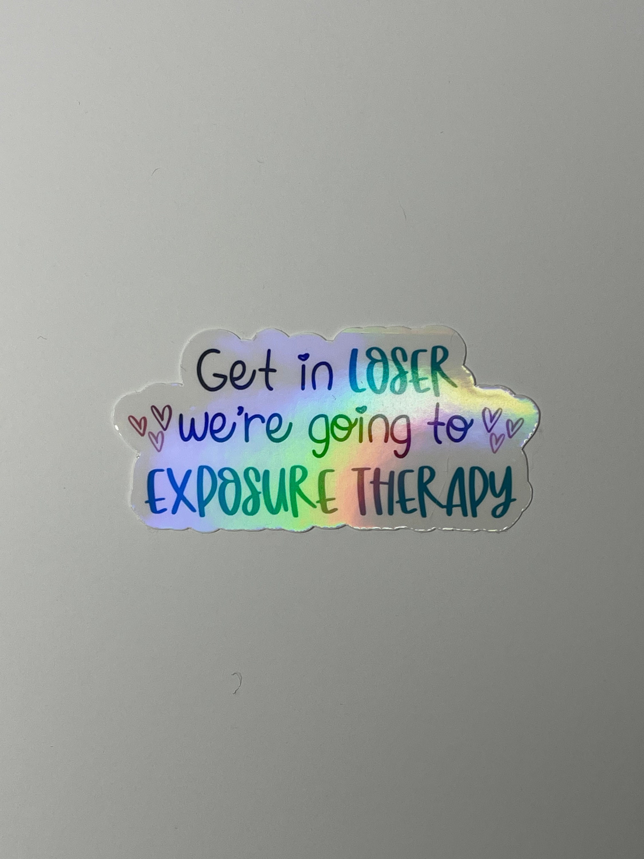 OCD Sticker Obsessive Compulsive Disorder ERP Therapy Vinyl - Etsy