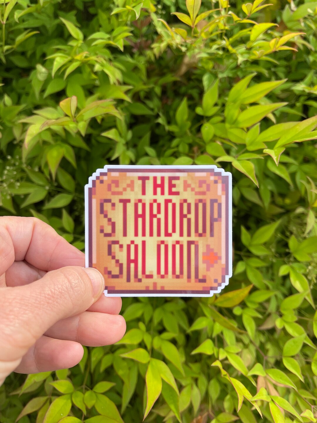 Stardew Valley Sticker, Stardrop Saloon, Gamer, Vinyl, Water Resistant ...
