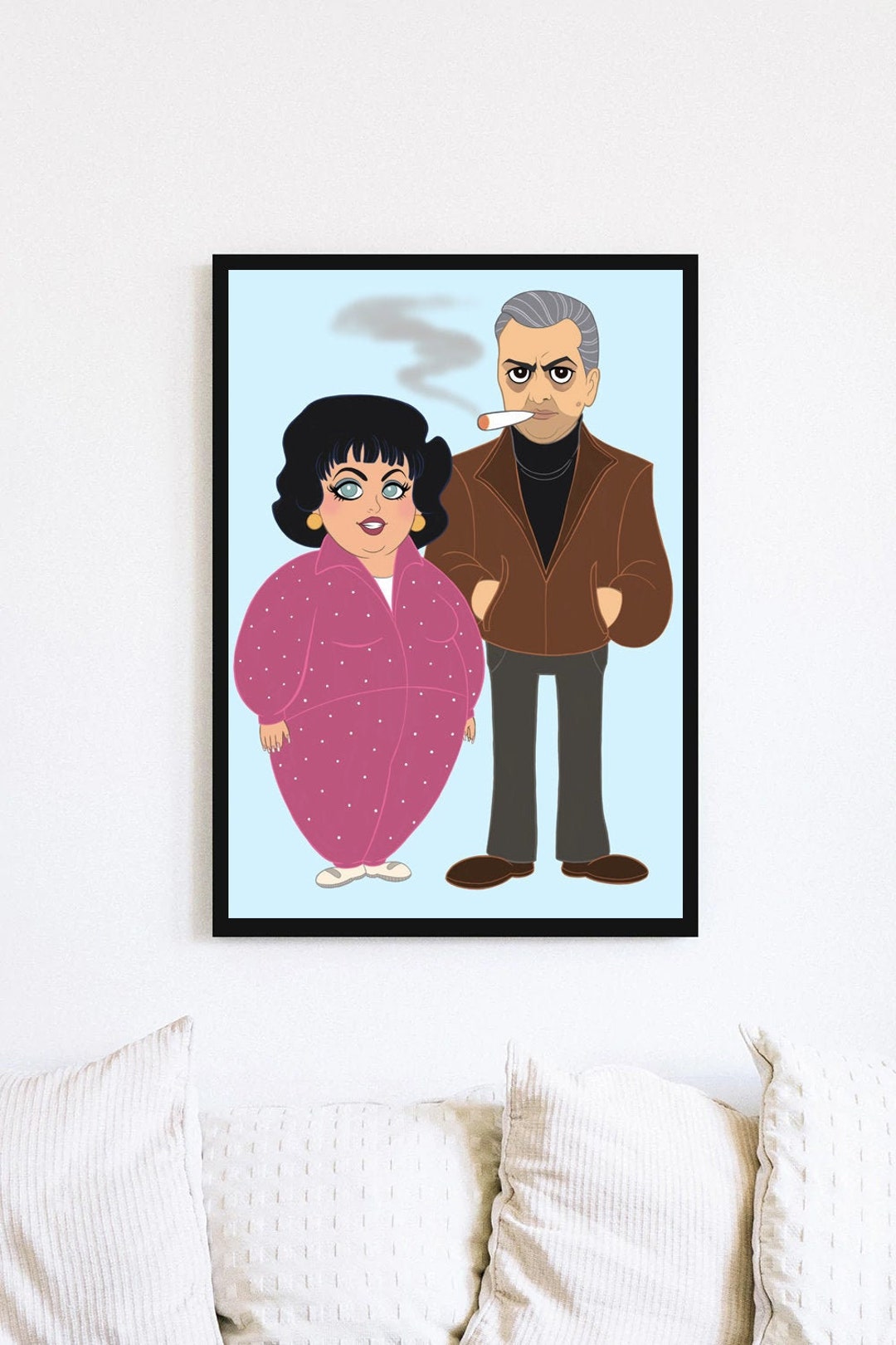 A4 Print Johnny and Ginny Sack by Harmine Pratsas / John Sacrimoni ...