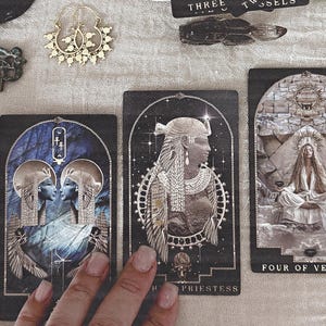 Tarot Cards Deck | the Emerald Papyrus | Egyptian Symbolism & Lore ...