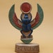 Winged Scarab Statue: Egyptian Good Luck Symbol, Stone Handcraft - Etsy
