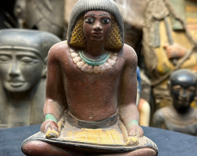 Egyptian Scribe Amazing Statue for the Ancient Egyptian Writer ...
