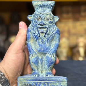 God Bes Sculptures Statue-god Fun Pleasure-childhood in Ancient Egypt ...