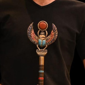 Piece of Scarab Scepter A Representation of Power, Authority, Stability ...
