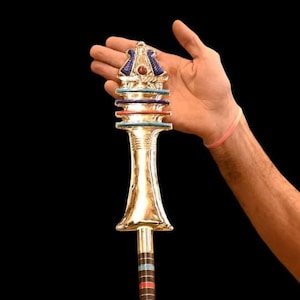 Piece of Djed Scepter A Representation of Power, Authority, Stability ...