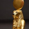 Pretty Statue of Bastet Egyptian Goddess of Protection Home Handcraft ...