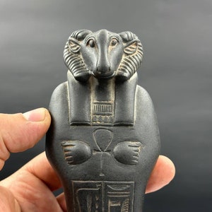 Ancient Egyptian Ram God of Creation, Egyptian God Khnum Statue. - Etsy