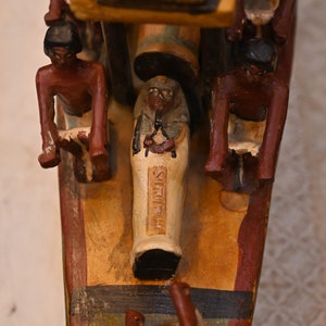 Amazing Ancient Egyptian Boat / Funerary Boat / Handcrafted Wood ...