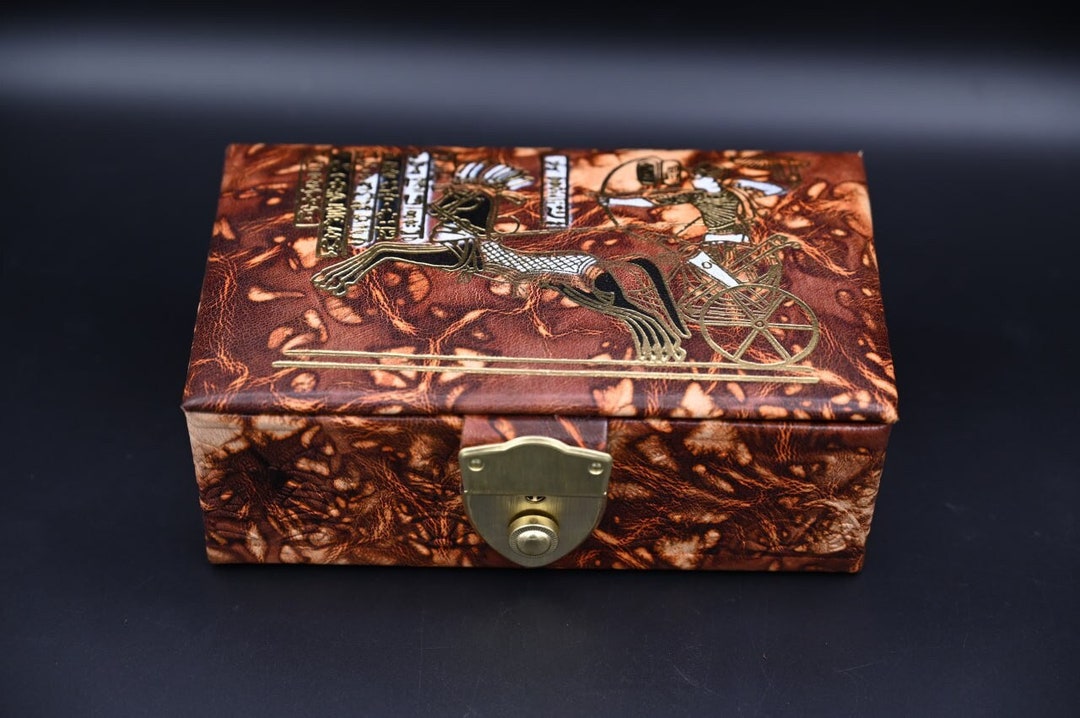 Box for the Pharaoh Ramesses II at the Battle of Kadesh-pharaonic Boxes ...