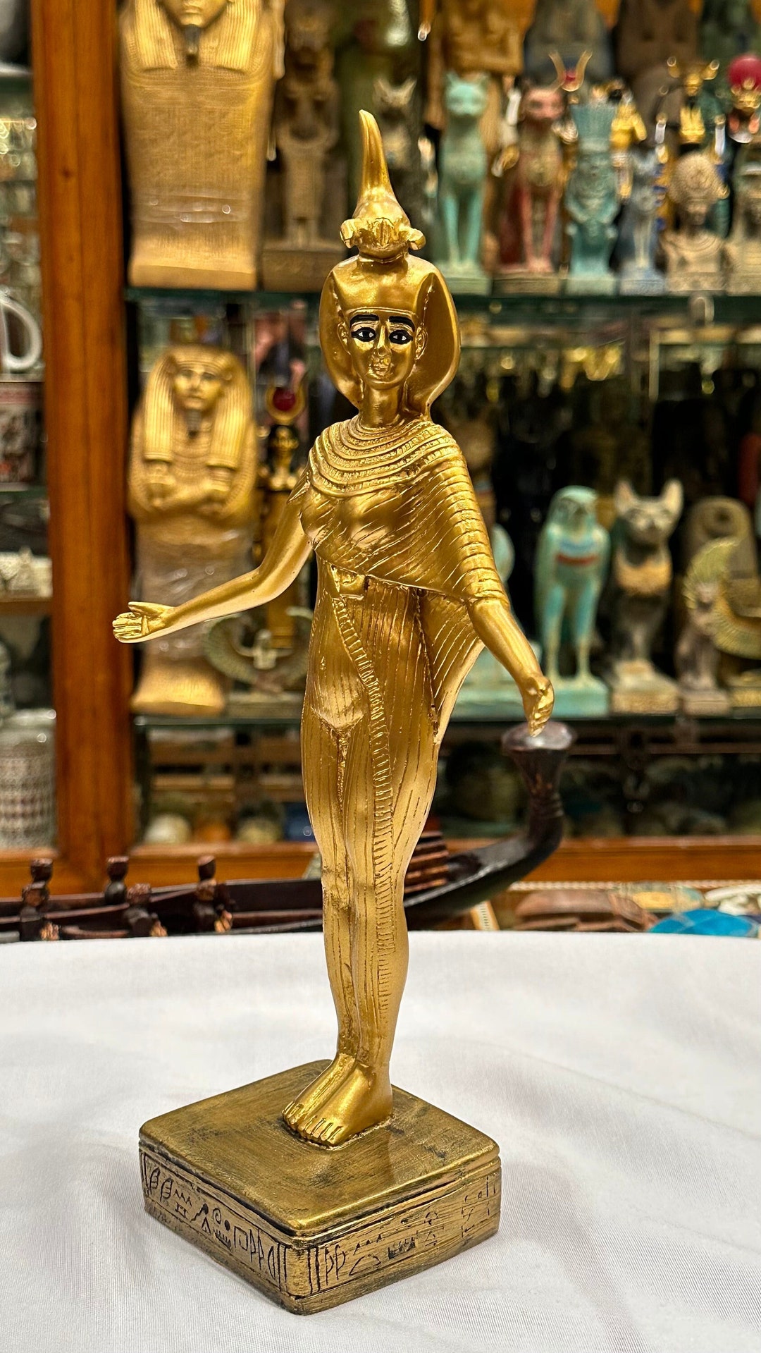 Excellent Statue-serket(goddess) of Fertility, Nature, Animals ...