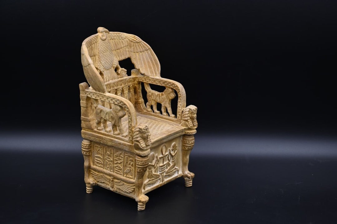 Throne of King Tutankhamun, Egyptian Handmade, Made in Egypt - Etsy