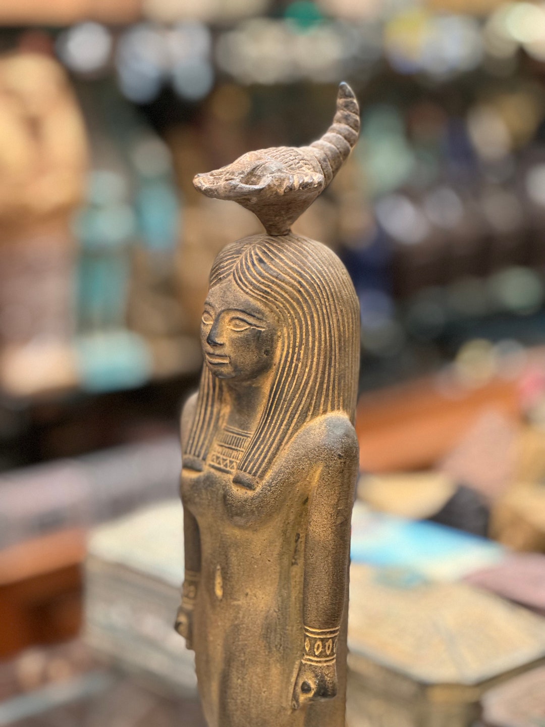 Fabulous Statue of Serket Goddess of Fertility,nature, Animals ...