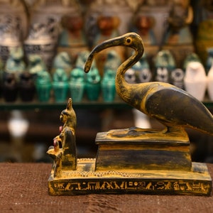 Thoth-thoth Statue _ibis - God of Wisdom Writing-moon-replica-egyptian ...